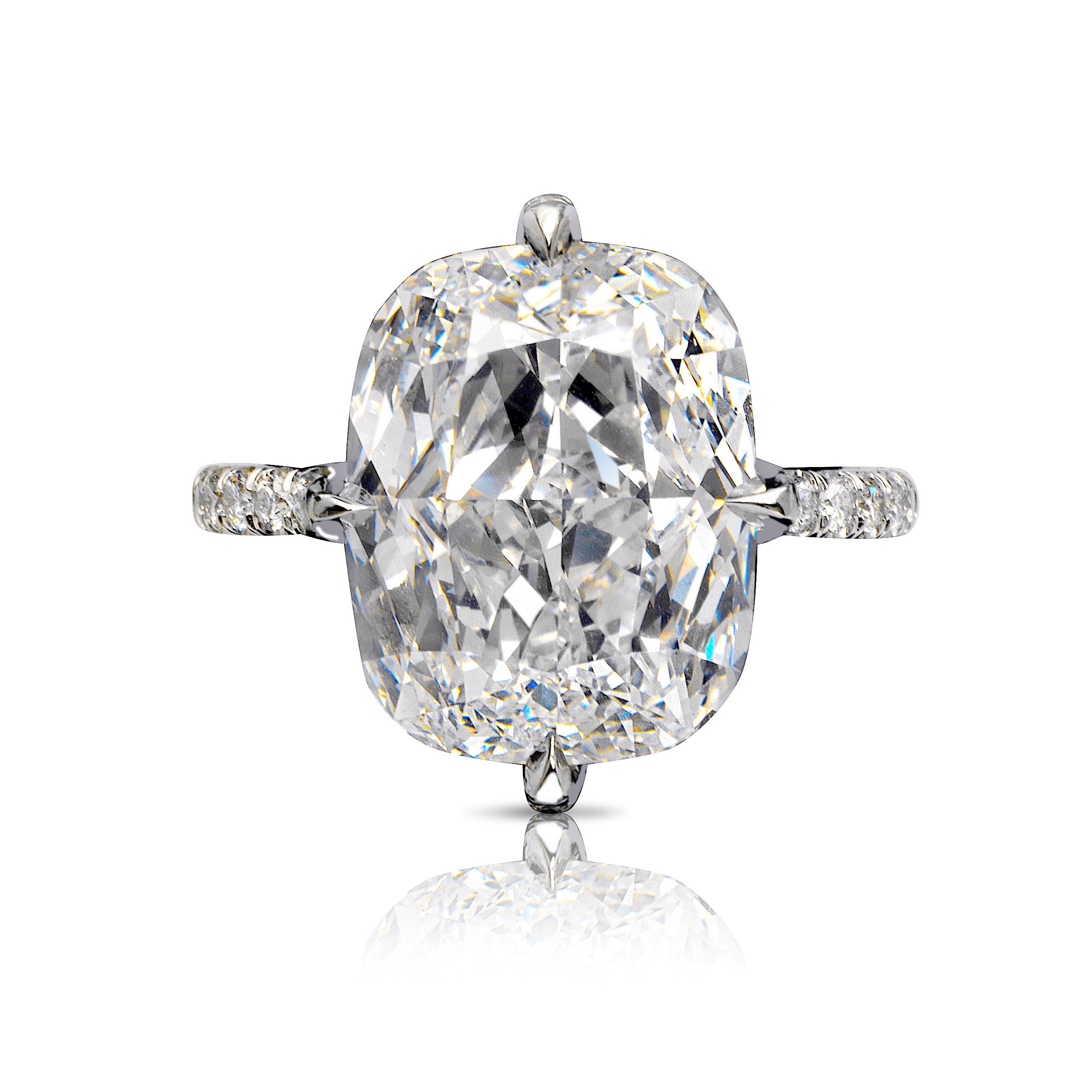 Elegant Cushion Cut Diamond Rings Collection – tagged "cushion cut ...