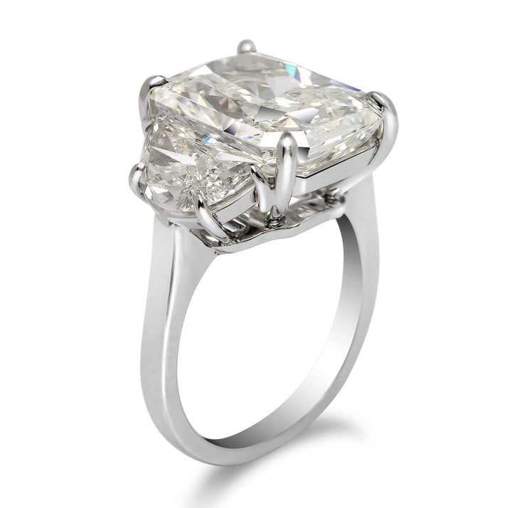 Nova 11-Carat Radiant Cut Diamond Engagement Ring – Nekta New York