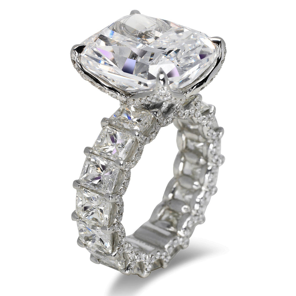 Alix 25ct Radiant Cut Diamond Engagement Ring | Nekta New York
